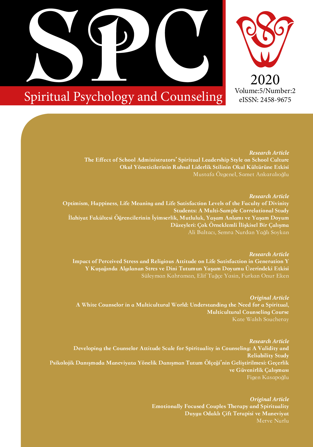 Issues Issue 5 2 Spiritual Psychology And Counseling